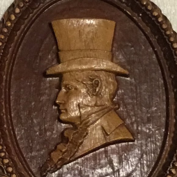 Hand-carved plaques | Art | Antique Pair Of Handcarved Wooden Plaques ...